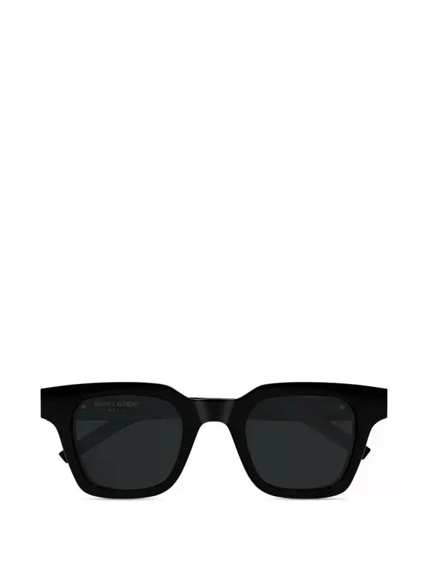 Saint Laurent Square Frame Sunglasses - Black