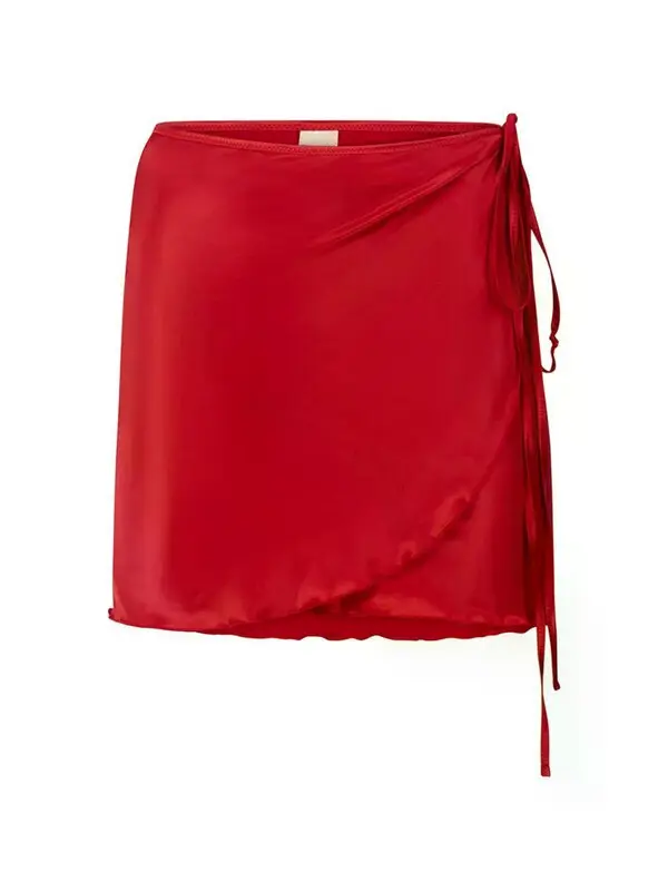 PARAMIDONNA Leone Tie-side Pareo - Red