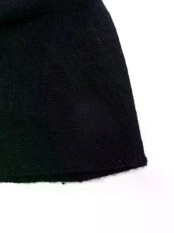 Giorgio Armani Knitted Wool Beanie