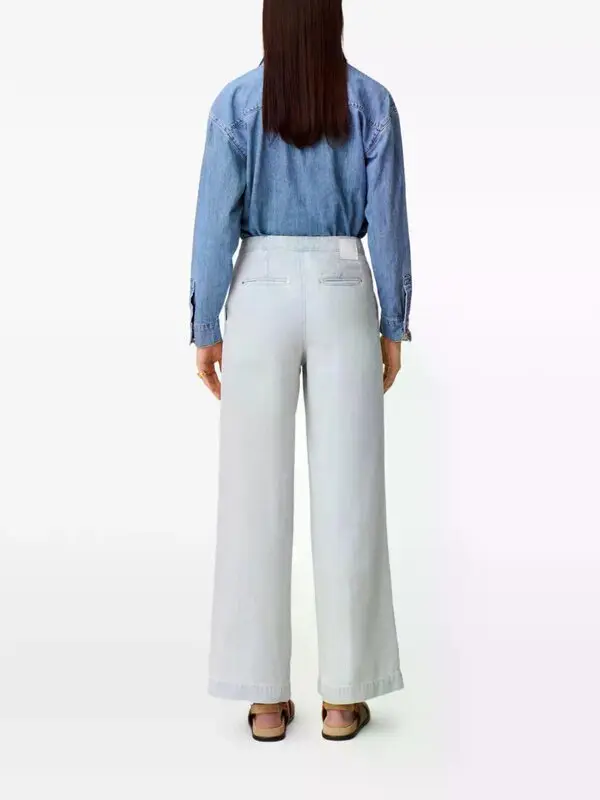 Claudie Pierlot Buttoned Wide-leg Jeans