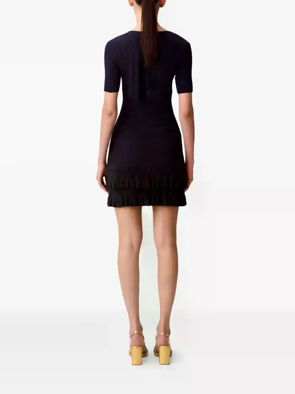 Claudie Pierlot Ruffled Mini Dress