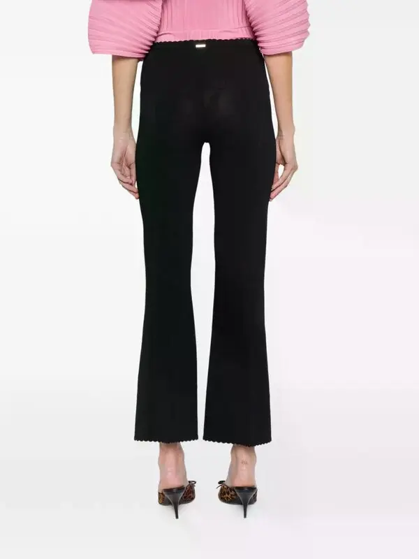 TWINSET Scalloped Trim Trousers