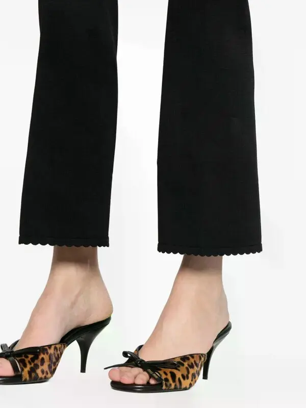 TWINSET Scalloped Trim Trousers