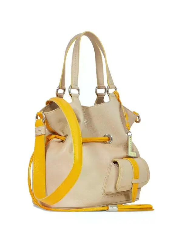 LANCEL Drawstring Bucket Bag With Tassel Detail
