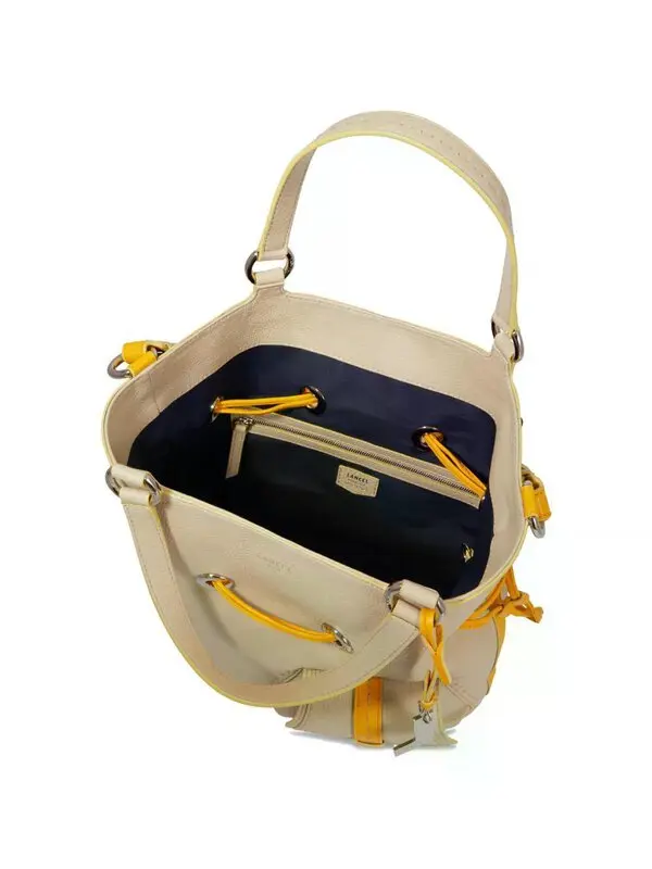LANCEL Drawstring Bucket Bag With Tassel Detail