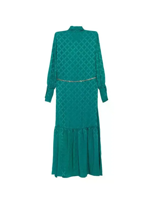 Michael Kors Monogram Maxi Dress - Blue