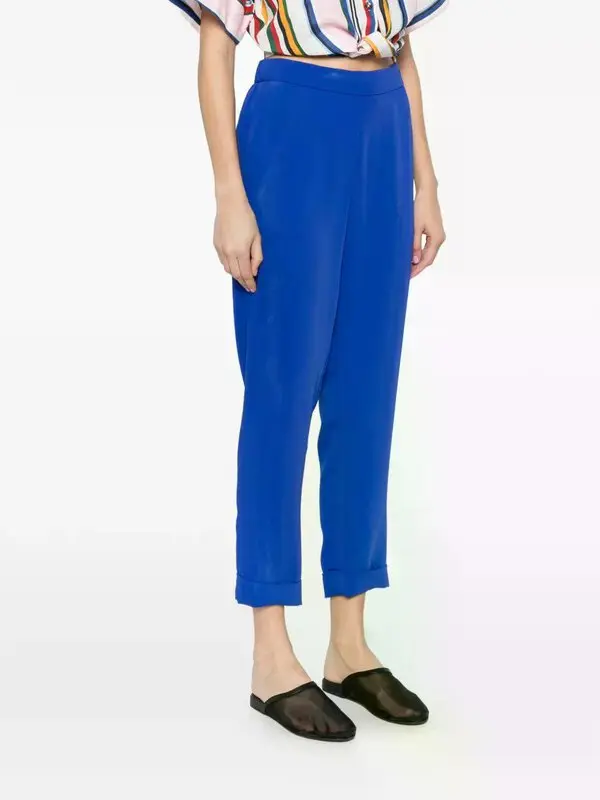 P.a.r.o.s.h Cady Cuffed Trousers