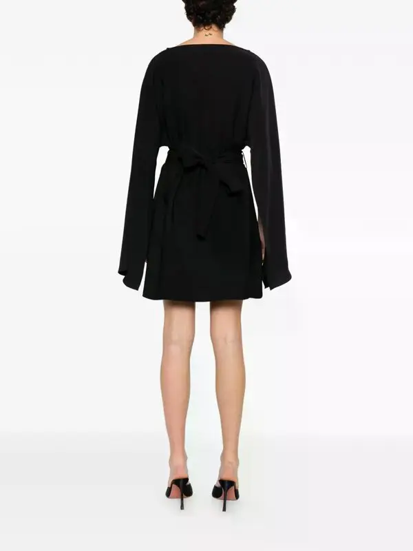 P.a.r.o.s.h Embroidered Appliqué Mini Dress