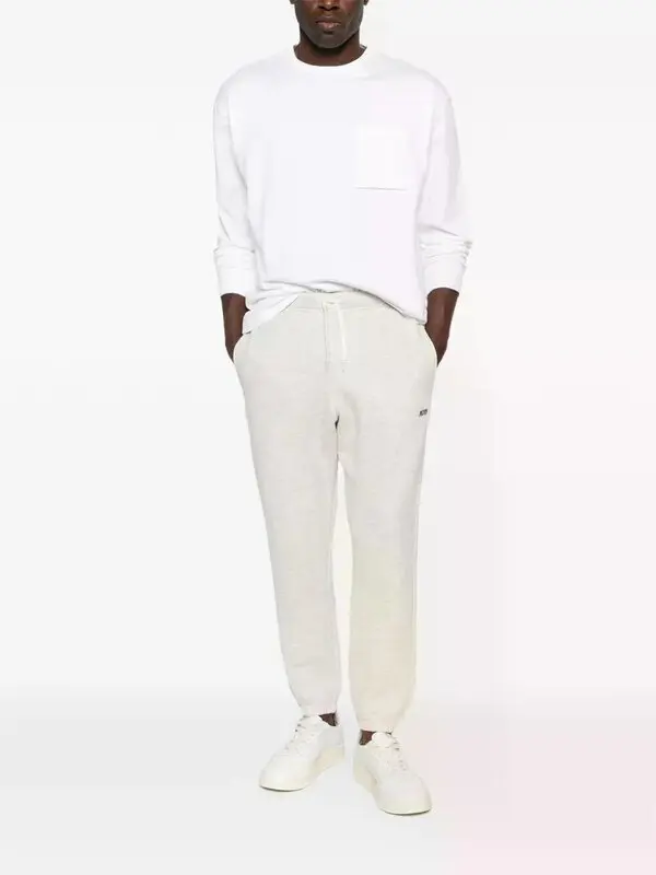 AUTRY Logo-embroidered Track Pants - Grey