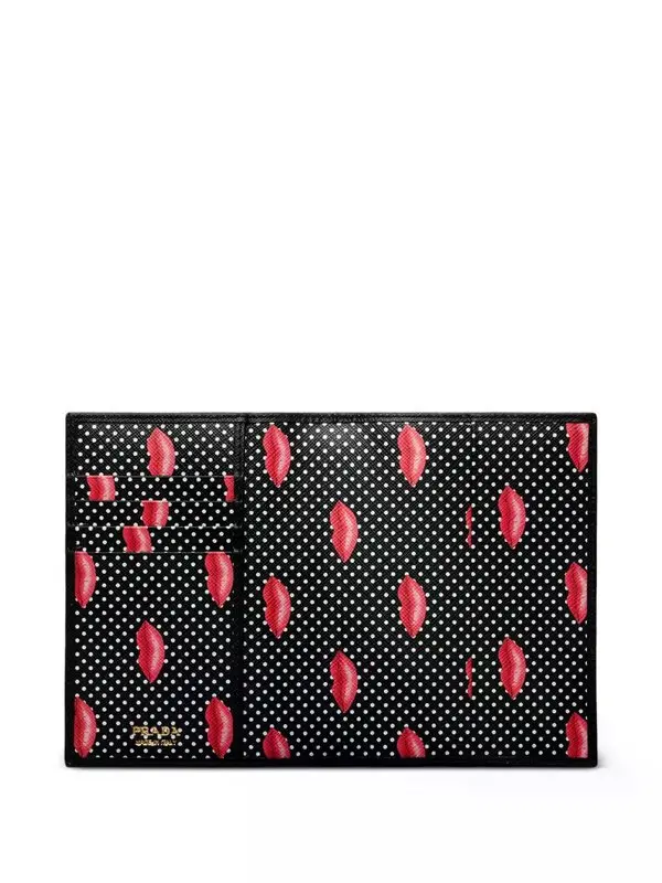 Prada Saffiano Leather Passport Holder