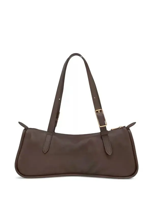 Longchamp Looong Buckle-strap Shoulder Bag - Brown