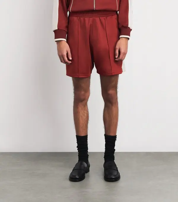 WALES BONNER Motion Shorts With Contrast Piping