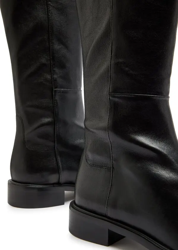 STUART WEITZMAN Knee-high Leather Boots - Black