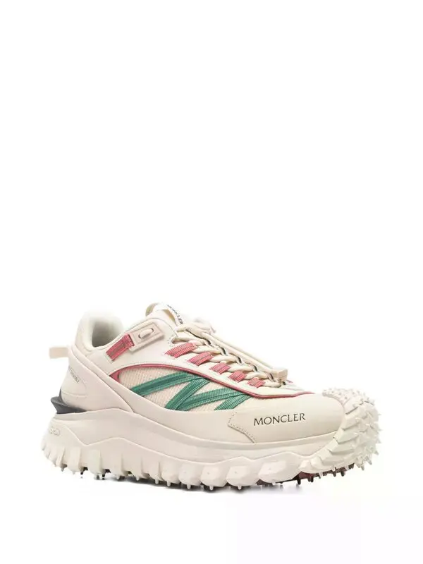 Moncler Logo-print Sneakers - Neutrals