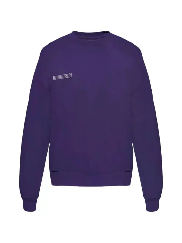 PANGAIA Crew Neck Long Sleeve Sweatshirt - Blue