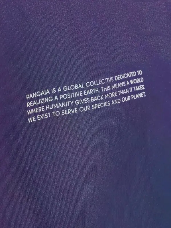 PANGAIA Crew Neck Long Sleeve Sweatshirt - Blue