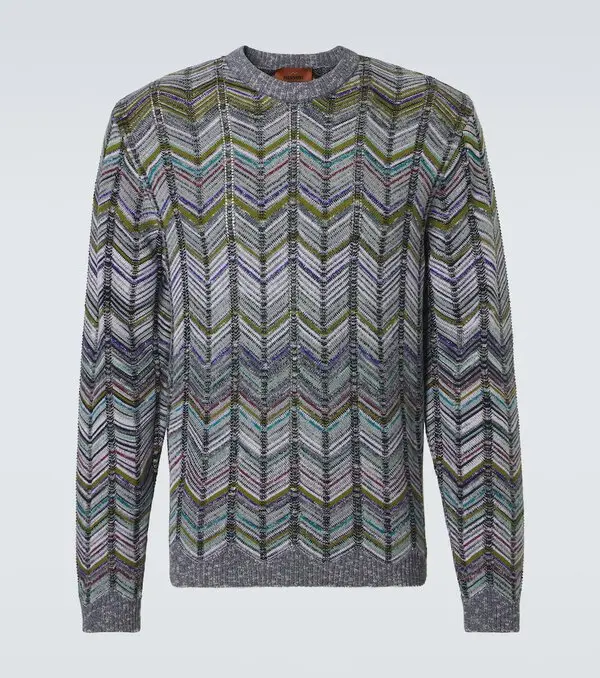 Missoni Zigzag Cotton Jumper - Multicoloured