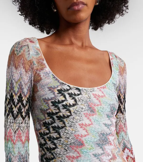 Missoni Zigzag Lame Maxi Dress
