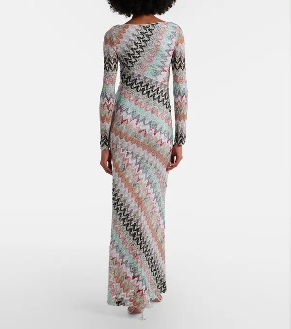 Missoni Zigzag Lame Maxi Dress