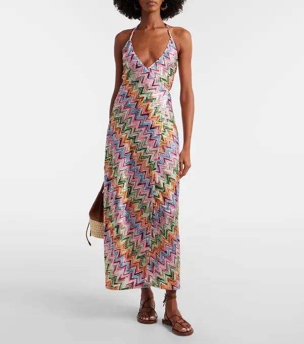 Missoni Zigzag Midi Dress - Multicoloured