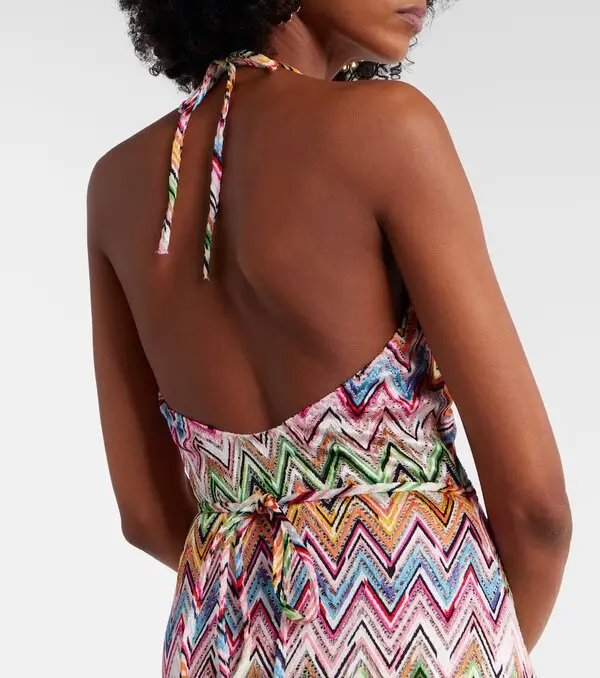 Missoni Zigzag Midi Dress - Multicoloured