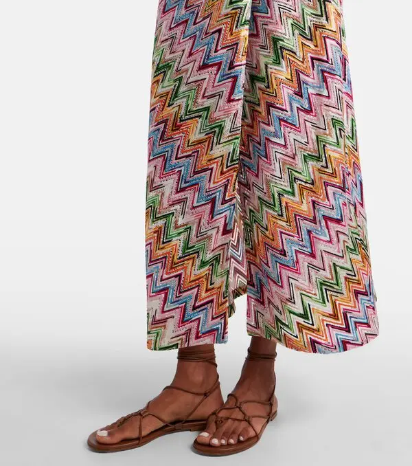 Missoni Zigzag Midi Dress - Multicoloured