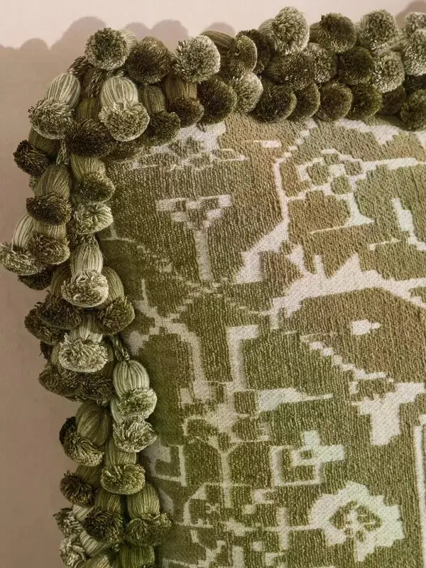 SOHO HOME Pompom-detail Cushion