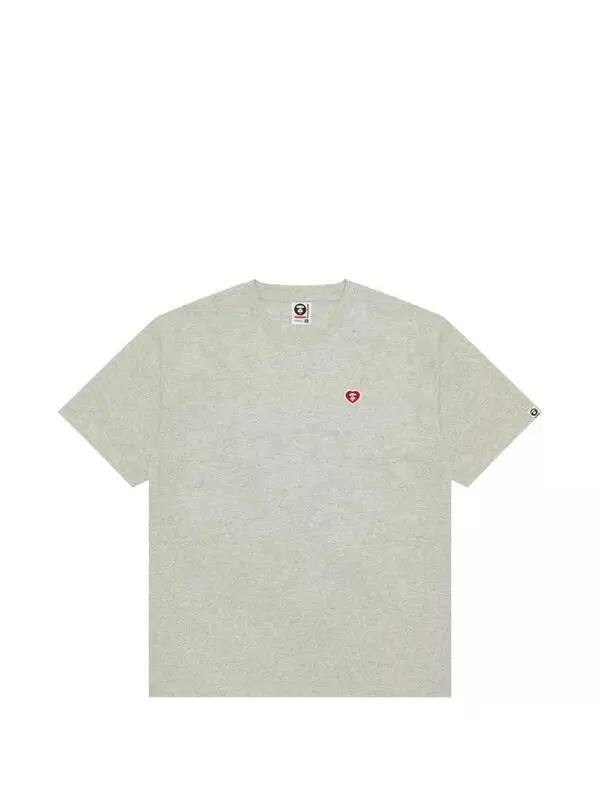 AAPE BY *A BATHING APE Logo T-shirt - Grey