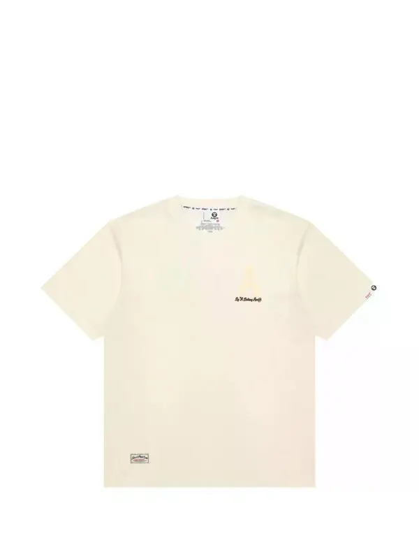 AAPE BY *A BATHING APE Appliqué T-shirt - Neutrals