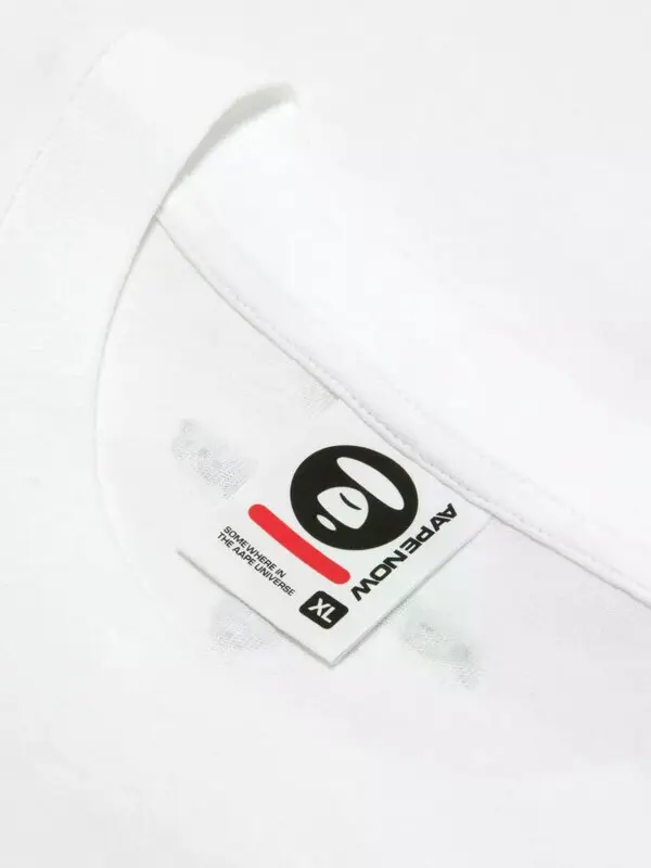 AAPE BY *A BATHING APE Heart-motif T-shirt