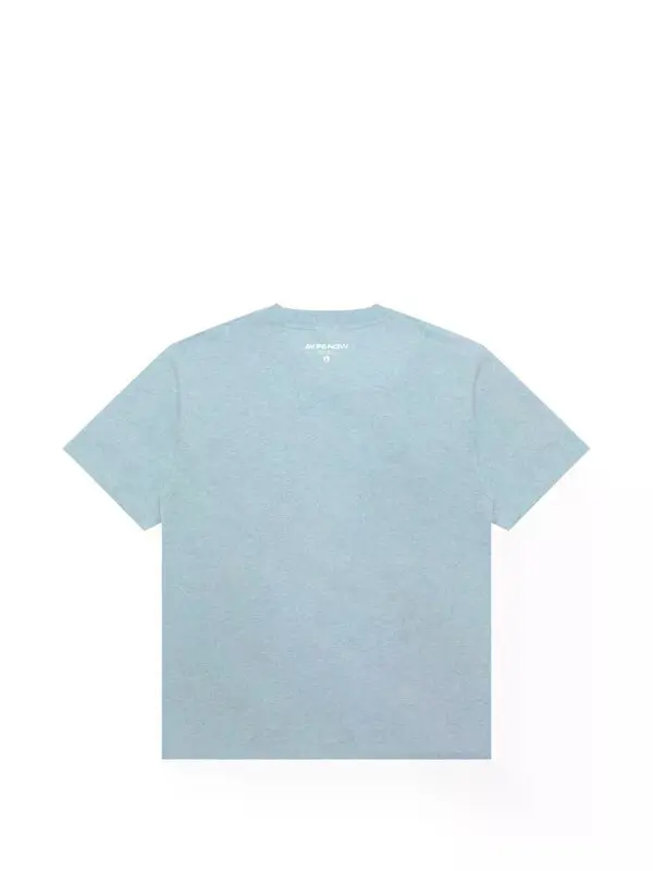 AAPE BY *A BATHING APE Appliqué T-shirt - Blue