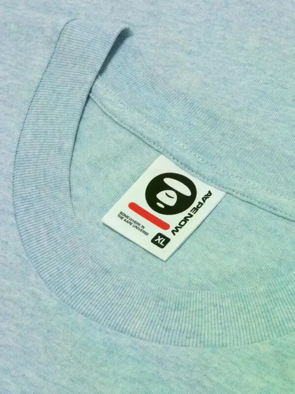 AAPE BY *A BATHING APE Appliqué T-shirt - Blue