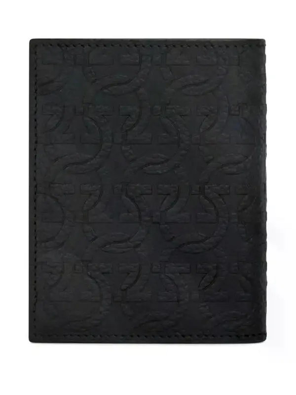 FERRAGAMO Embossed Gancini Wallet