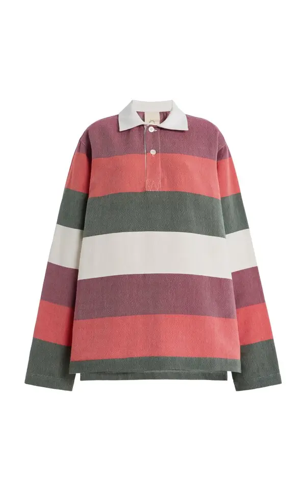 MARRAKSHI LIFE Cotton Rugby Shirt - Multi