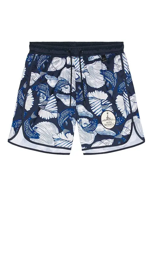 Agua Bendita Liam Swim Trunks - Blue