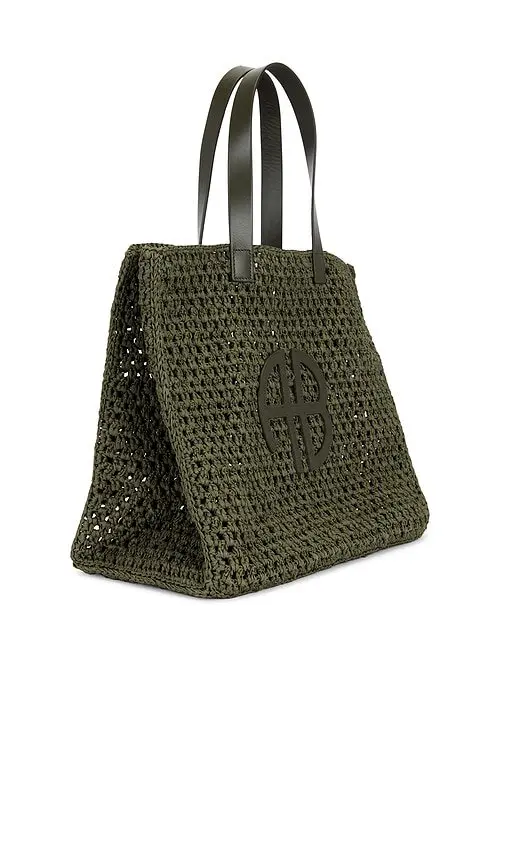 ANINE BING Large Rio Tote Bag - Olive