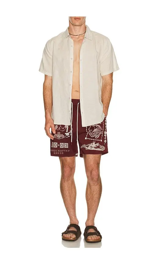 Agua Bendita Joe Trunks - Red