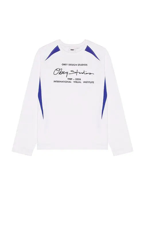 Obey League Long Sleeve Tee