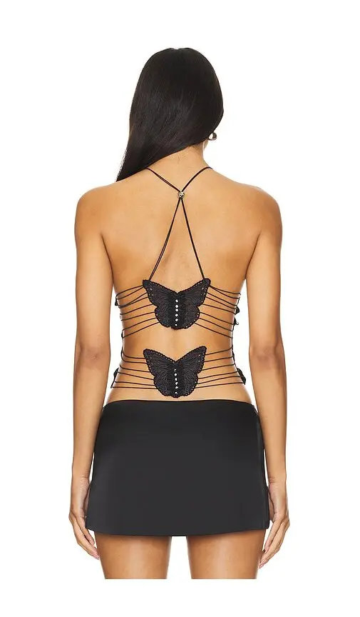 I.AM.GIA Butterfly Accent Top
