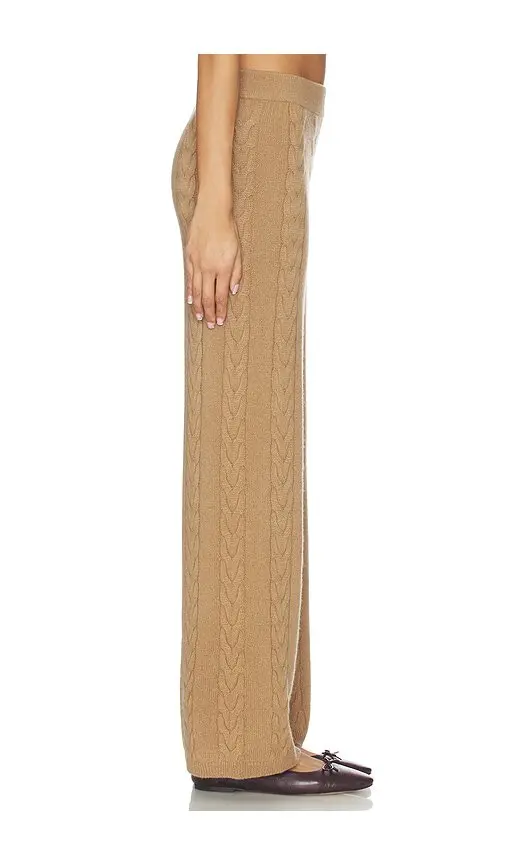 LISA YANG Dagny Cashmere Trousers - Tan