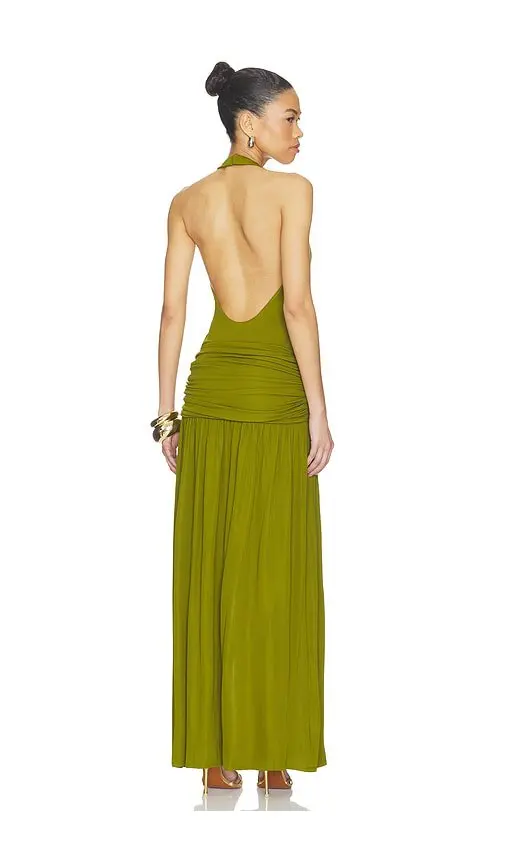 LOVERS AND FRIENDS Maxi Dress With Front Cut-out