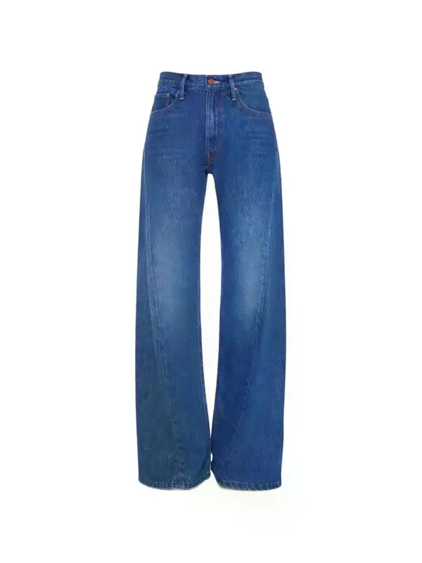 MOTHER Panelled Wide-leg Jeans