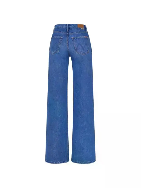 MOTHER Panelled Wide-leg Jeans