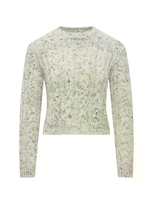 Moncler Cable-knit Crew-neck Sweater