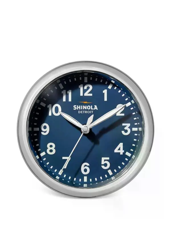 Shinola 6 Runwell Desk Clock - Blue