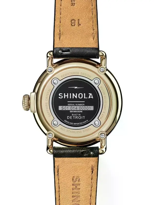 Shinola Runwell 36mm Watch With Dial And Date Window