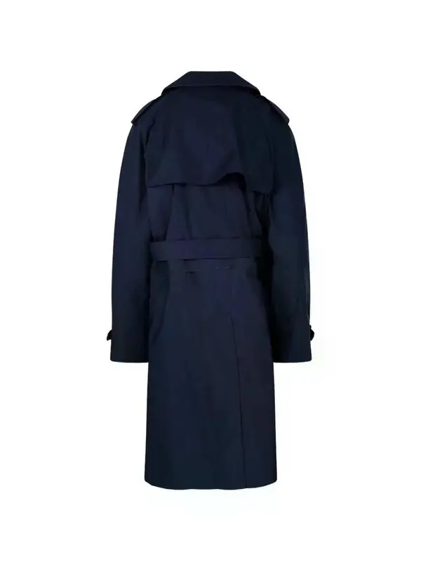 E.L.V. DENIM Hackney Belted Double-breasted Trench Coat