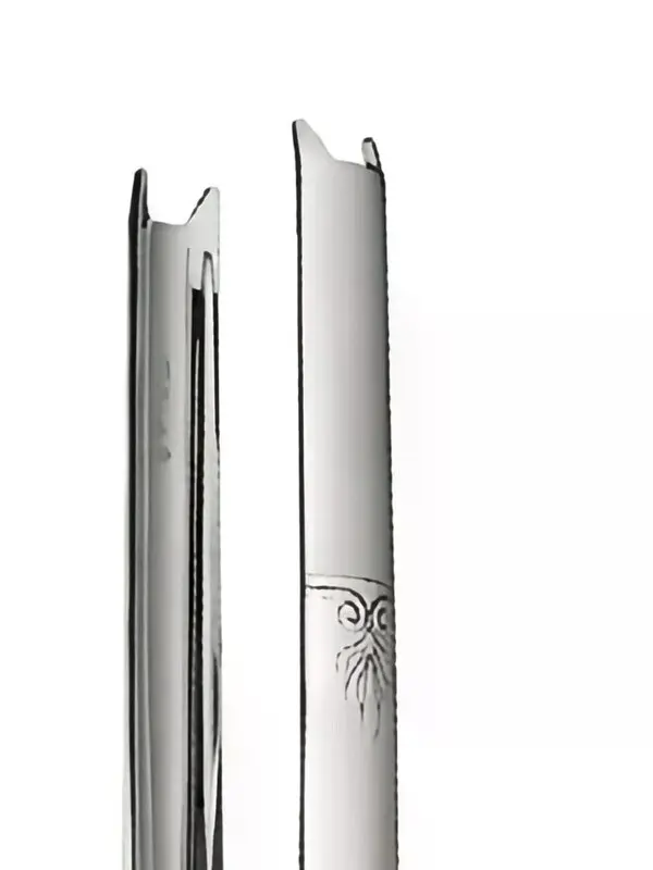 Christofle Malmaison Engraved Plated Ice Tong