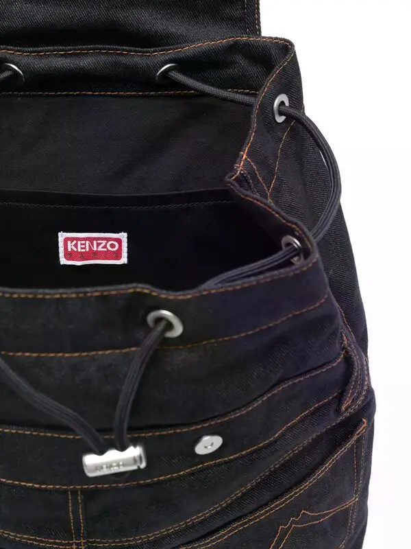 Kenzo Logo-patch Backpack
