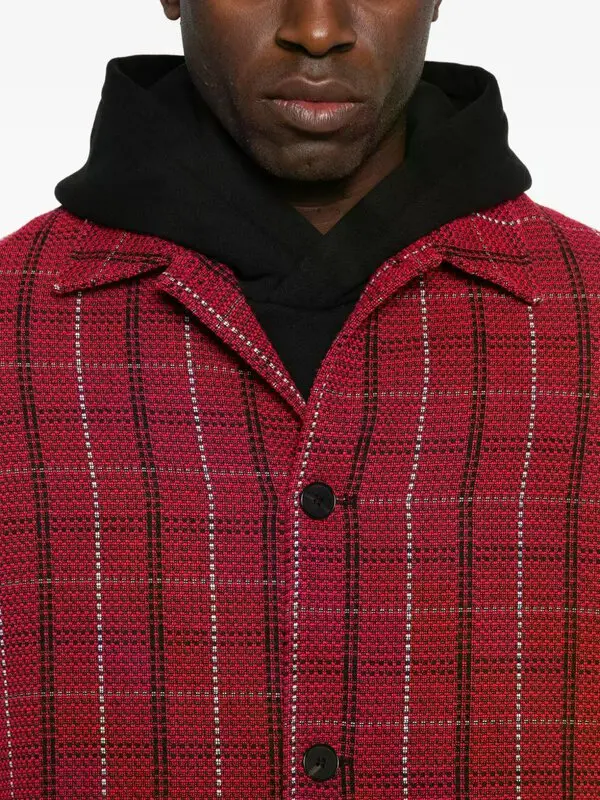 Alexander McQueen Checked Button Coat